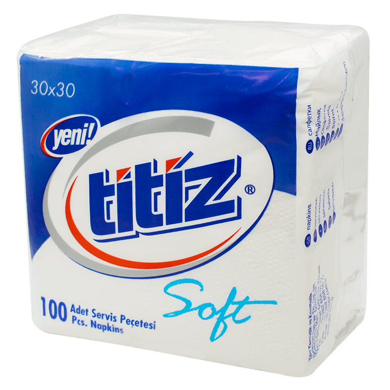 Servilleta Titiz 30x30 100 unidades – Kali Hogar Chile